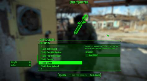 Fallout 4 Mod Adds Traits To The Game
