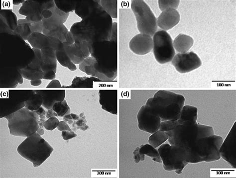 Tem Micrograph Of The Produced Nanocrystalline Batio3 Powder Prepared