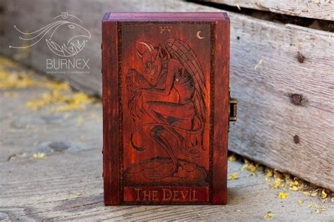 Шкатулка для карт таро The Devil — цена 1400 грн в каталоге Шкатулки