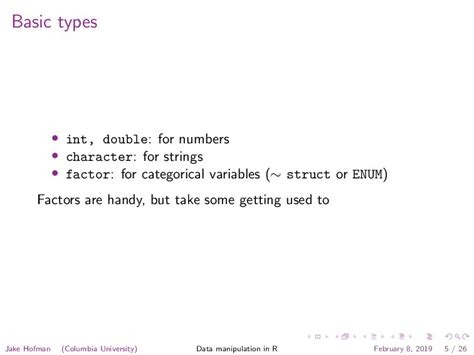 modeling social data lecture 3 data manipulation in r speaker deck