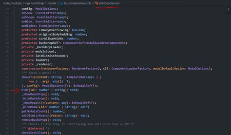 Modal Created Via Bsmodalservice Is Not Hidden After Calling Hide