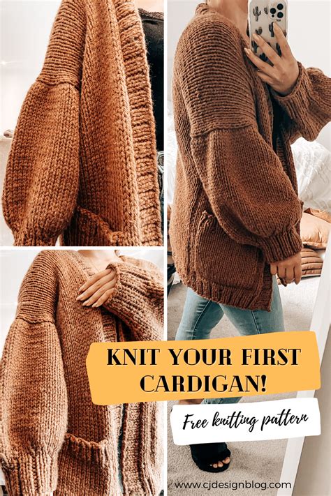 How To Knit The Dalia Cardigan For Beginners CJ Design Blog