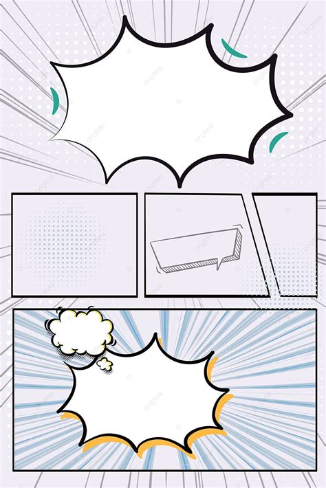 Simple Comic Box Fresh Dialog Box Background Frame Bubble Box Text Box Background Image For