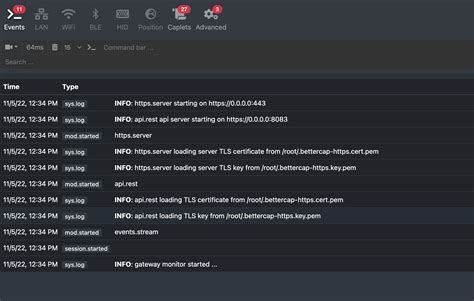 Bettercap Ui Not Working As Expected Issue Bettercap Bettercap