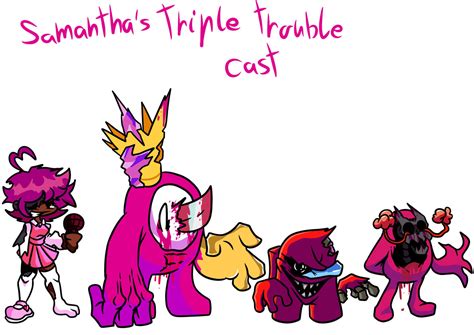 Triple Trouble Cast Fanart By Colorartandbolb On Deviantart