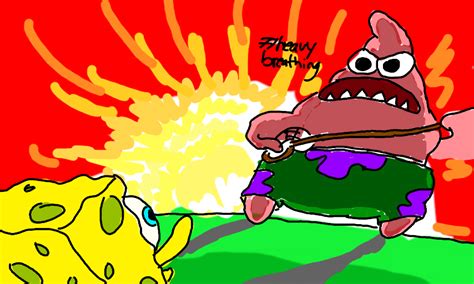 Heavy Breathing Spongebob
