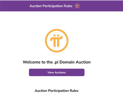 Pi Network Pi Domains Auctions Are Open We Already Have A Bid For