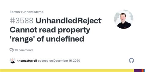 unhandledrejection cannot read property range of undefined · issue 3588 · karma runner karma