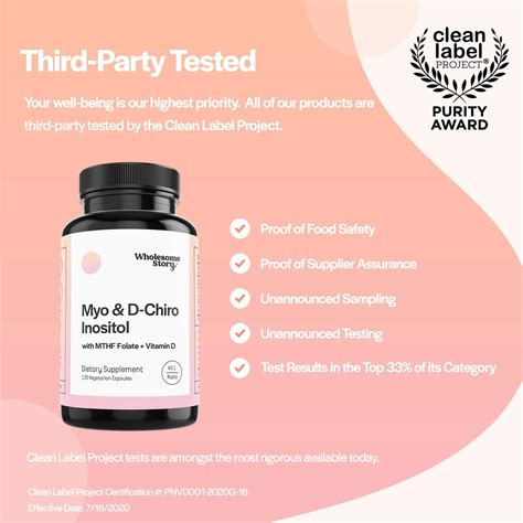 Buy Myo Inositol And D Chiro Inositol Mthf Folate Vitamin D Eromman
