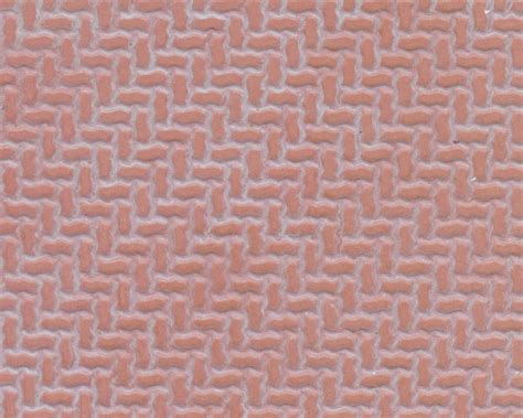 Plastruct Patterned Sheets Interlocking Paving 148 Scale