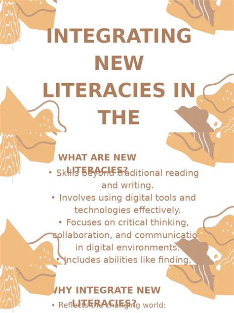 Integrating New Literacies In The Curriculum Pdf