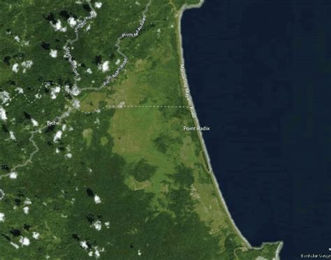 Nariva Swamp Trinidad And Tobago From Bing Maps 2018 Download Scientific Diagram