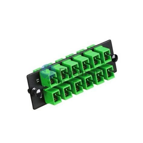 12 Ports Sc Panduit Opticom Compatible Fiber Adapter Panels Faps Sc
