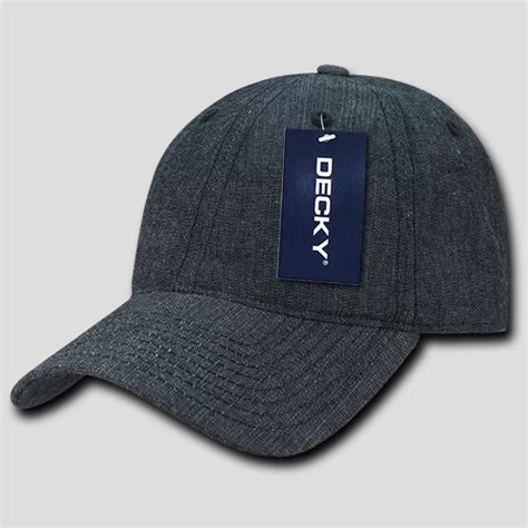 Decky 117 6 Panel Low Profile Relaxed Denim Dad Hat 17 71 Headwear