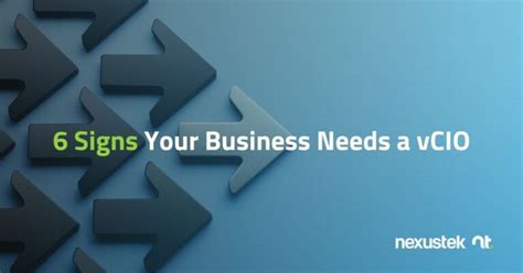 Signs Your Business Needs A Vcio Nexustek