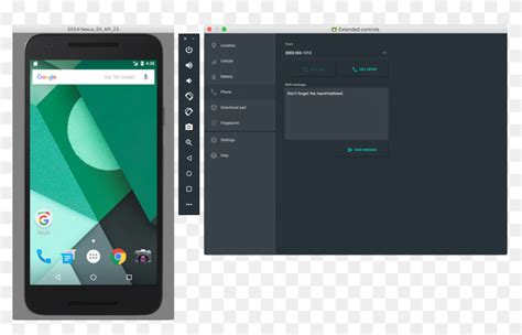 Android Emulator Android Emulator Hide Sidebar Hd Png Download