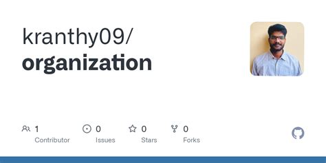 GitHub Kranthy Organization