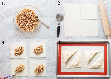 Puff Pastry Apple Turnovers Little Sweet Baker