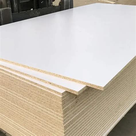 Melamine Particle Board White And Black Coated Laminated Sheets Plyboost