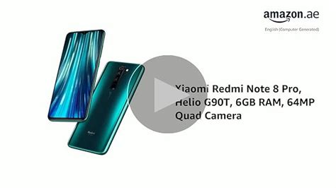 Xiaomi Redmi Note 8 Pro Dual Sim Forest Green 128gb And 6gb Ram Xiaomi