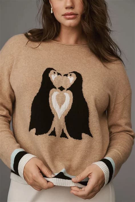 Maeve Cute Critter Graphic Sweater Anthropologie