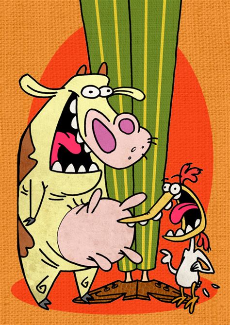 Cow N Chicken By Hiugo On Deviantart