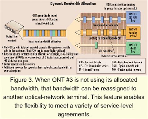 dynamic bandwidth allocation over passive optical networks lightwave