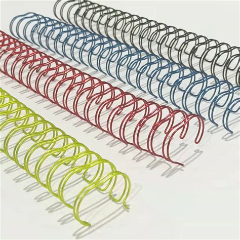 factory color a4 box twin ring wire double loop book binding wire o