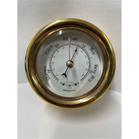 Brass Barometer 3 1 2