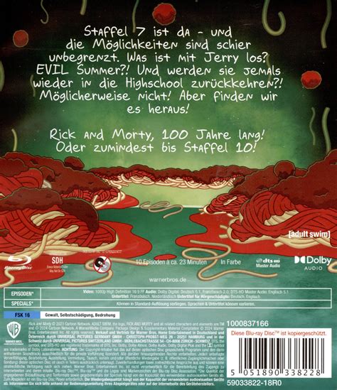 Rick And Morty Staffel 7 Blu Ray Jpcde