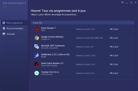 Iobit Software Updater Télécharger