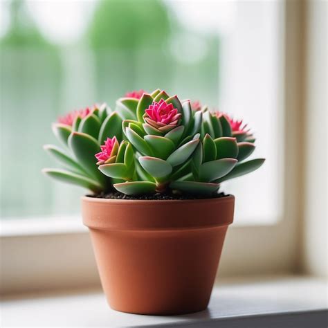 Premium Ai Image Minimalist Simple Window Flower