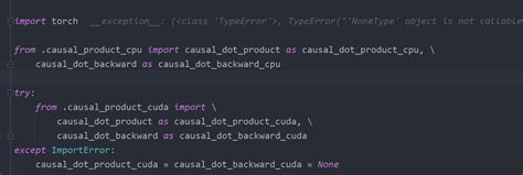 Can T Import Causal Product Cuda Issue 96 Idiap Fast Transformers