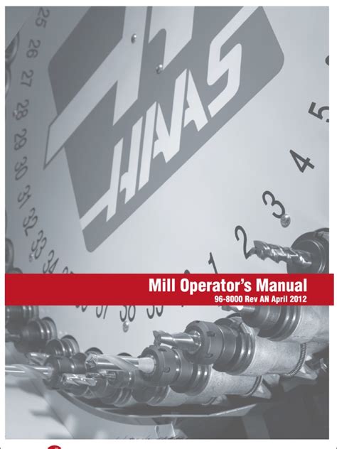 Haas Cnc Mill Operators Guide Pdf