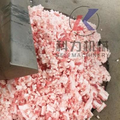 全自动冻肉切丁机 微冻猪肉牛肉羊肉切丁机 中科商务网