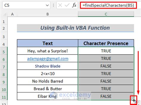 How To Find Special Characters Using VBA In Excel 3 Quick Methods