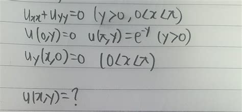 Solved Use The Fourier Cosine Transform To Find The Steady