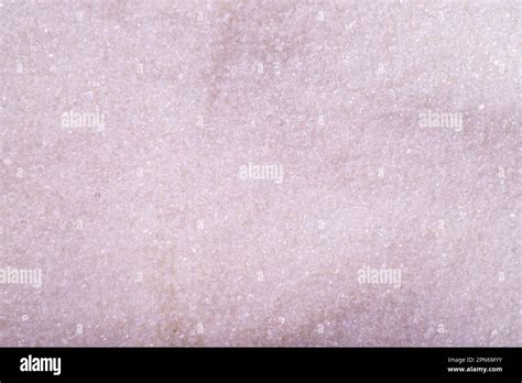 White Granulated Sugar White Refined Sugar Texture Background Top
