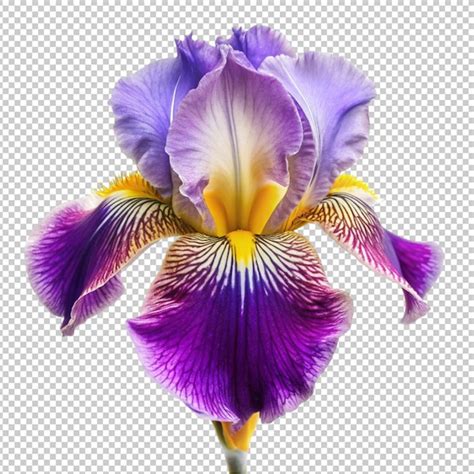 Beautiful Iris Mist Premium Ai Generated Psd