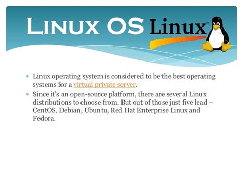 choosing an operating system for vps hosting
