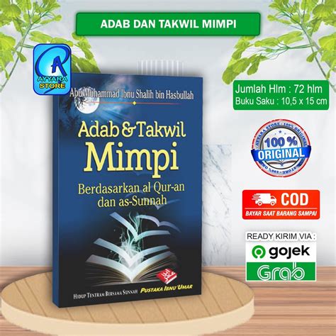 Jual Adab Dan Takwil Mimpi Berdasarkan Al Quran Dan As Sunnah Abu