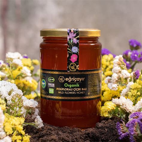 Organic Polyfloral Wild Flowers Honey Egricayir