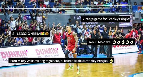 Fans Praise Ginebras Scoring Rampage In Game Three Win