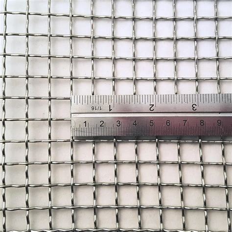 Woven Wire Mesh 2 Mesh Stainless Steel 304l 11mm Aperture By Inoxia Cut Size