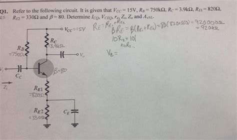 Solved Electrical Engineeringelectronics 1 Emitter Bias