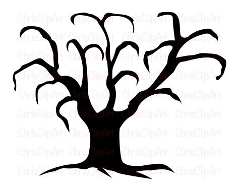Dark Tree Clipart