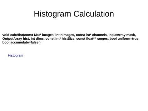 Opencv Workshop Imgproc PPT