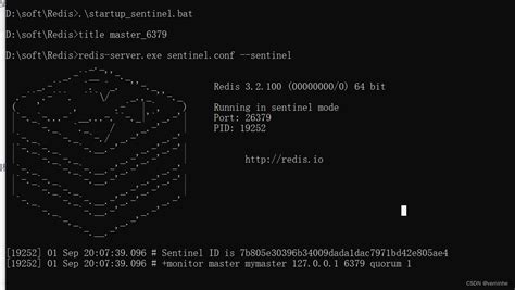 Windows的redis配置sentinelwindow配置redis Sentinels怎么配置 Csdn博客