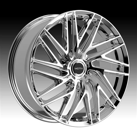 Motiv 429C Align Chrome Custom Wheels Rims 429C Align Motiv