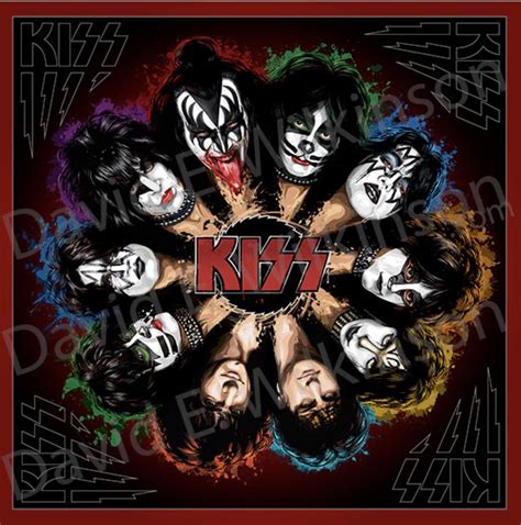Pin By Onil Aubry On Kiss Kiss Artwork Kiss Album Covers Kiss Art